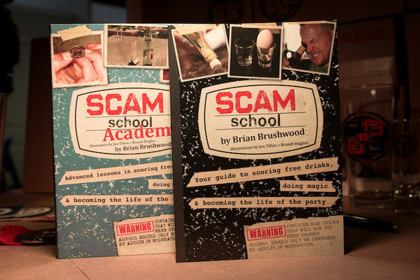 SIGNED Scam School Two-Book Bundle! – Scam Stuff